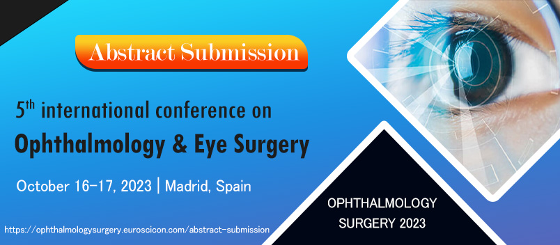 Ophthalmology Conference | Ophthalmology Congress | Madrid | 2023