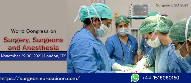 Surgery 2021 | Surgery Conferences 2021 | Surgery Congress 2021 ...